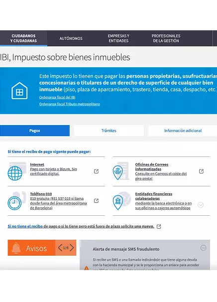 ¿Cómo ver el recibo del IBI por internet?